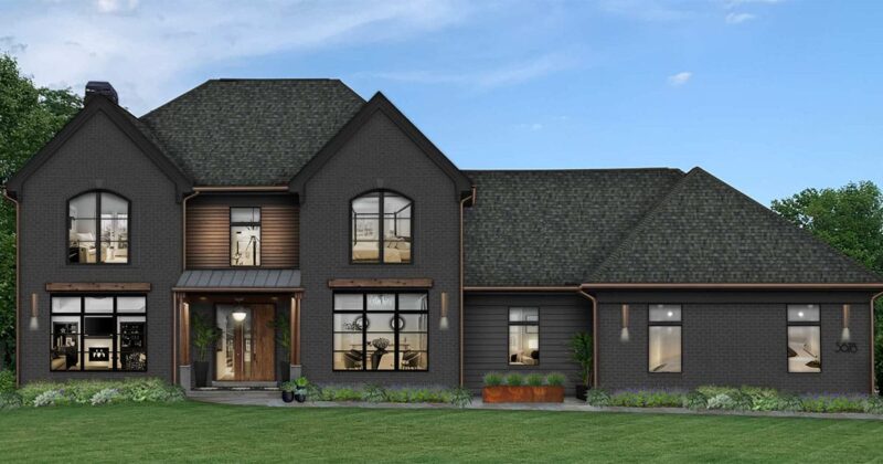 25 Best Modern Black Farmhouse Designs - CozyCottageCute
