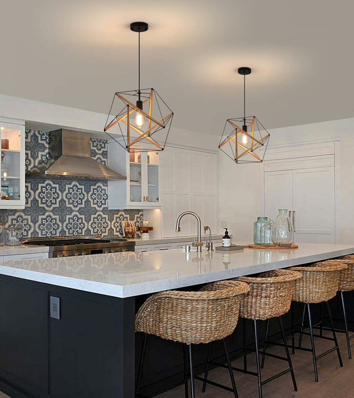 21 Modern Kitchen Island Lights Ideas for Your Kitchen Space ...