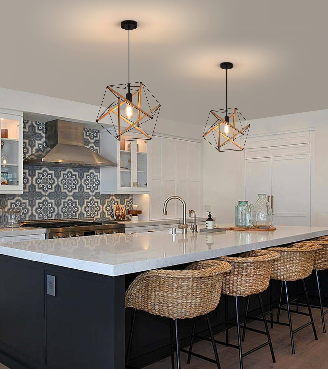 21 Modern Kitchen Island Lights Ideas for Your Kitchen Space ...